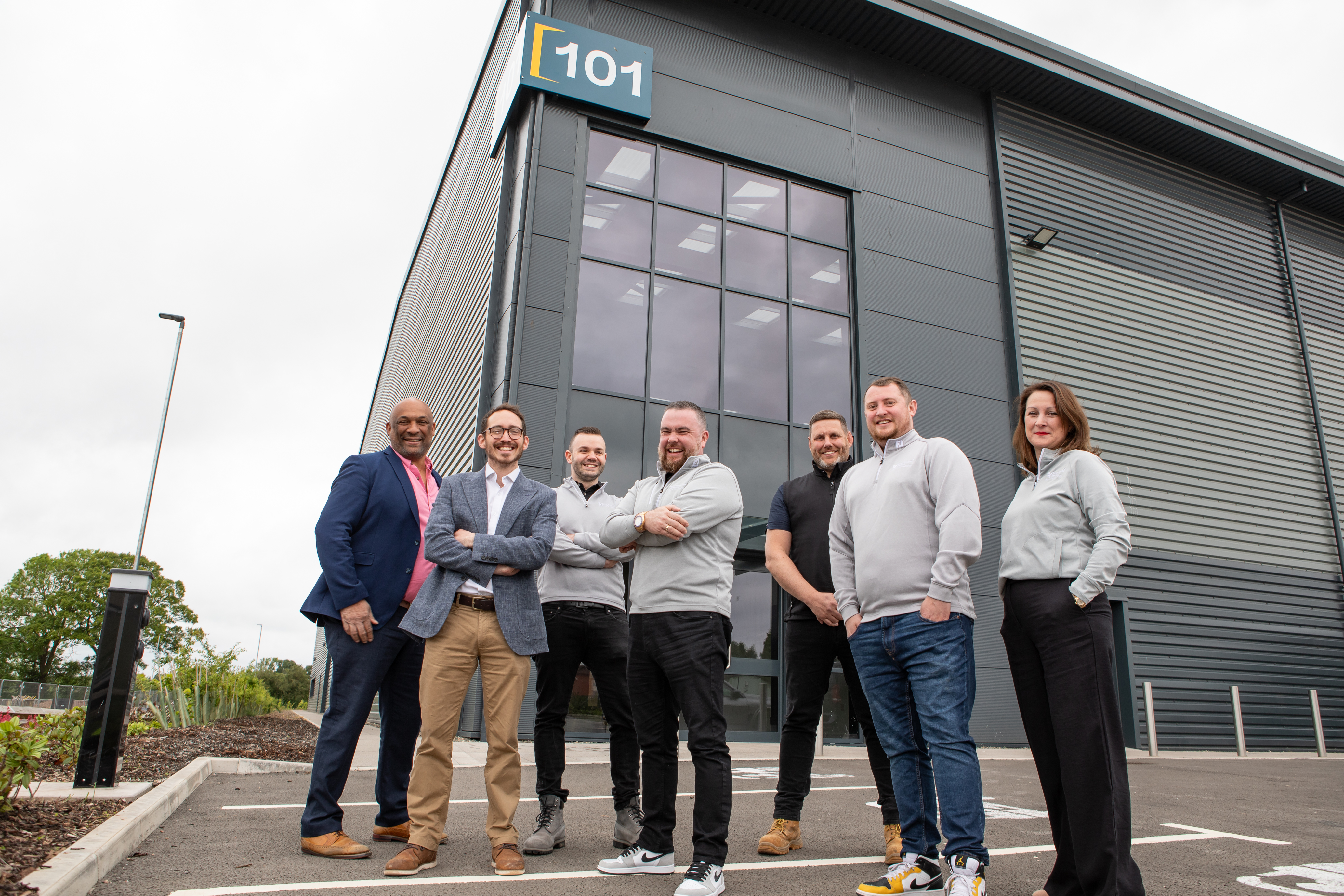 Potter Space Droitwich welcomes Falcon Contract Flooring - Potter Space
