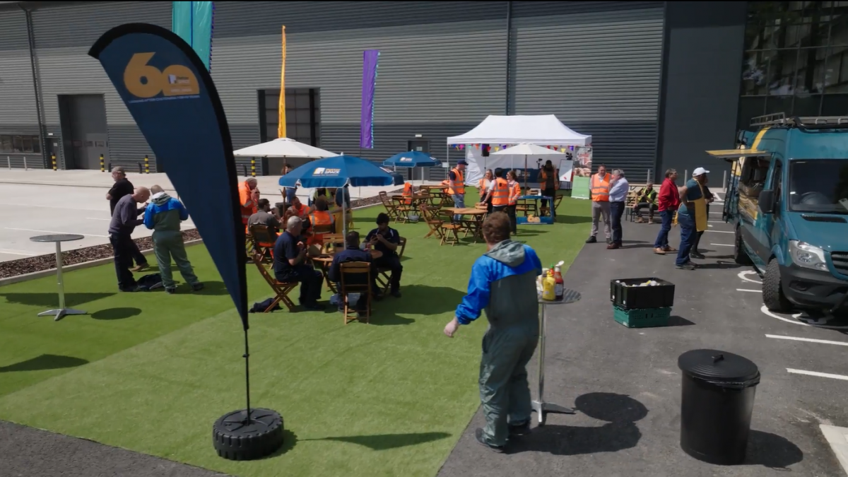 Celebrating looking after customers for 60 - Potter Space